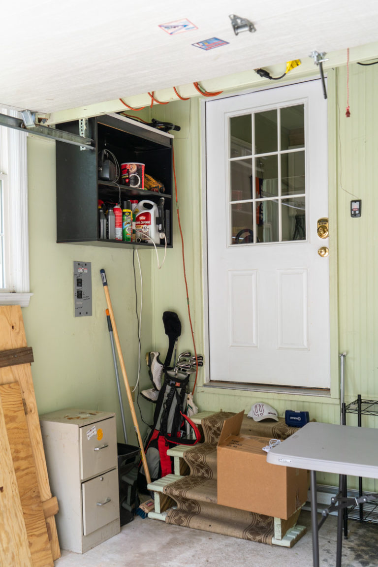 Our Garage Makeover Before and After - Abby Murphy