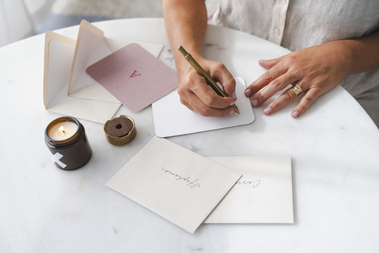 Stationery Photography And Brand Photos For A Letterpress Printer